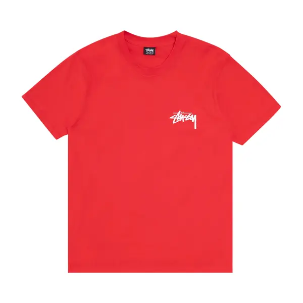 StÜssy Fuzzy Dice Tee - Red