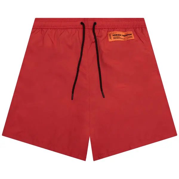 Heron Preston Nylon Swim Shorts - Red