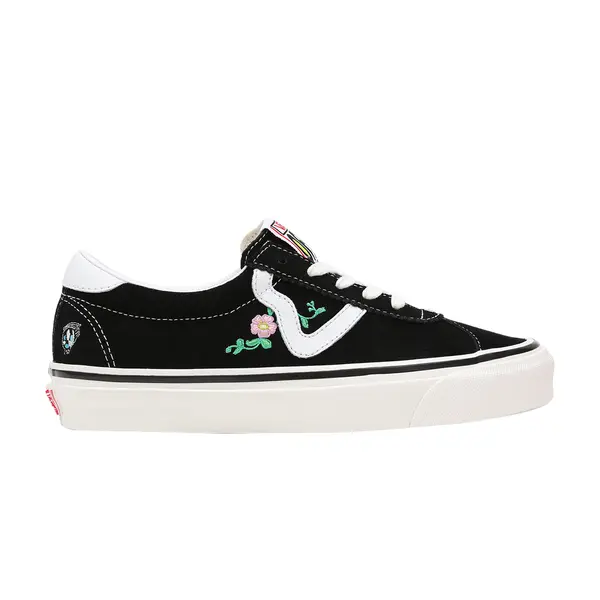 VANS Sandy Liang X Style 73 Dx Floral Sneakers - Black