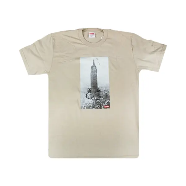 Supreme Mike Kelley The Empire State Building T-shirt 'clay - Brown