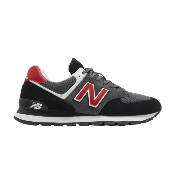 NEW BALANCE 574 Rugged Sneakers - Black