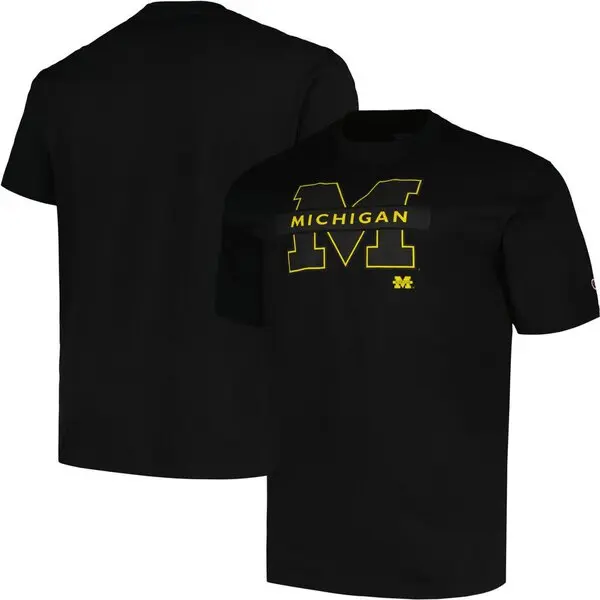 Profile Michigan Wolverines Big & Tall Pop T-shirt