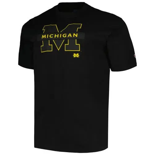 Profile Michigan Wolverines Big & Tall Pop T-shirt