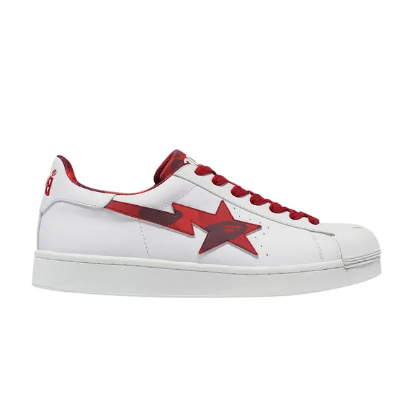 A BATHING APE Skullsta Sneakers - White