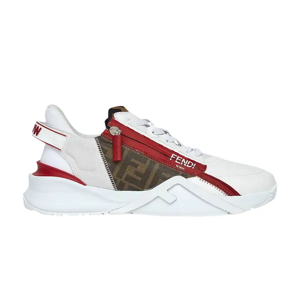 Fendi Flow Slip-on Sneakers - White