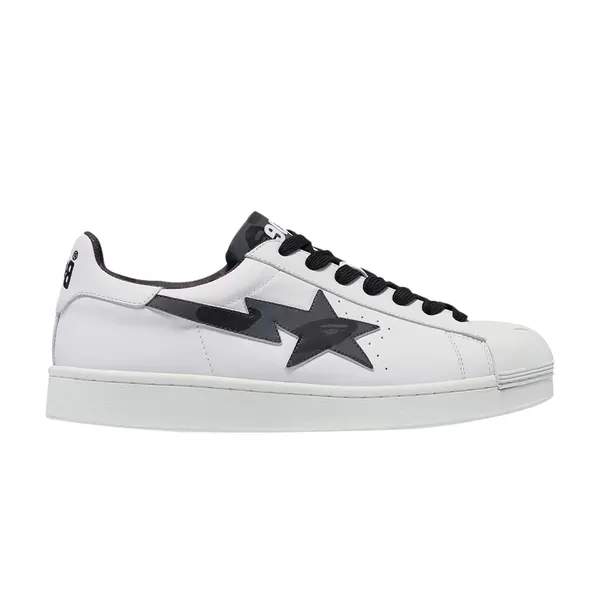 A BATHING APE Skullsta Sneakers - White