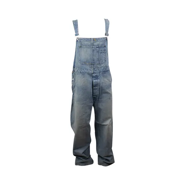 Amiri Topstitch Overalls