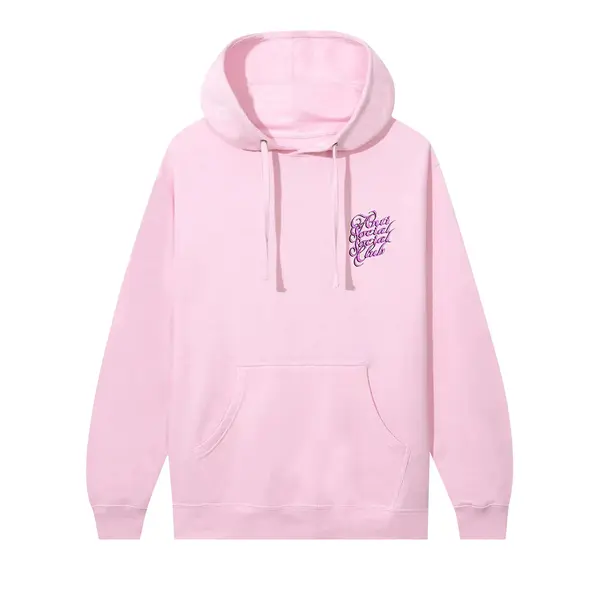 ANTI SOCIAL SOCIAL CLUB Eyelash Hoodie - Pink