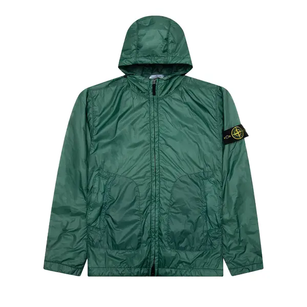 Stone Island Packable Hooded Jacket - Green
