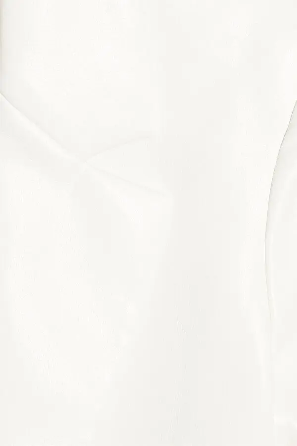 Alice + Olivia Alice Olivia Cropped Faux Leather Blazer