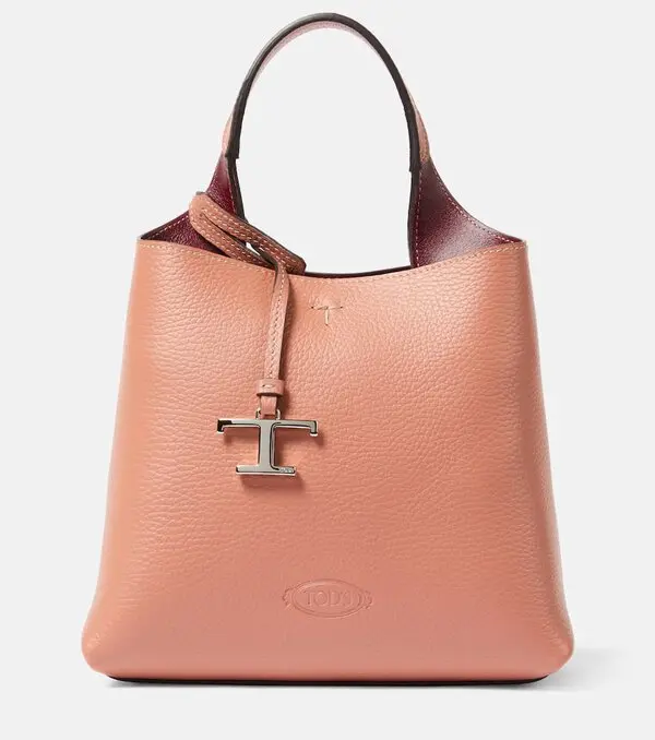 TOD'S Apa Mini Leather Tote Bag