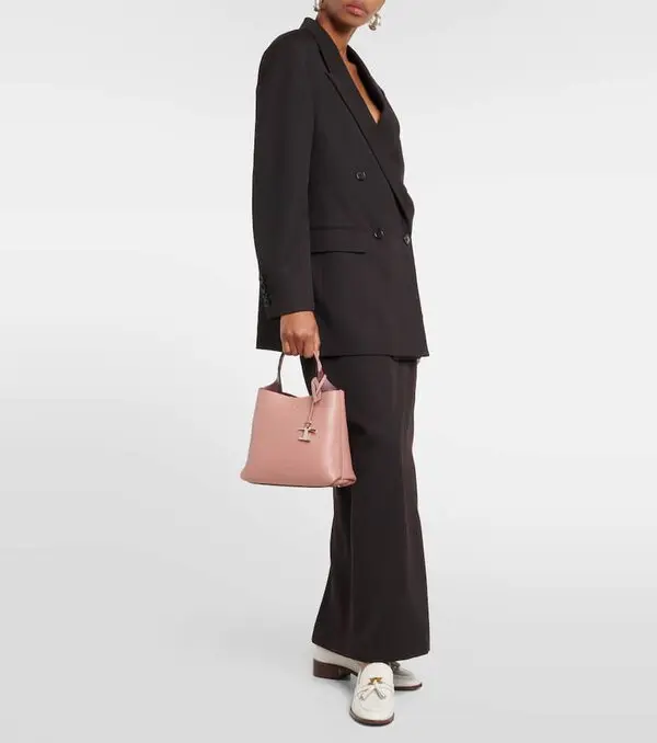 TOD'S Apa Mini Leather Tote Bag