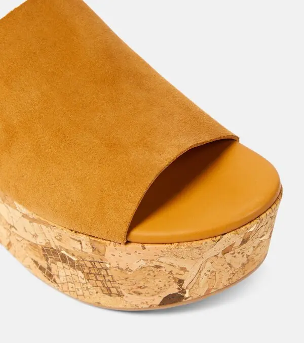 See By Chloé Liana 70 Suede Platform Mules