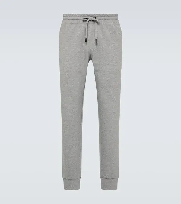 Dolce & Gabbana Cotton-blend Sweatpants - Grey
