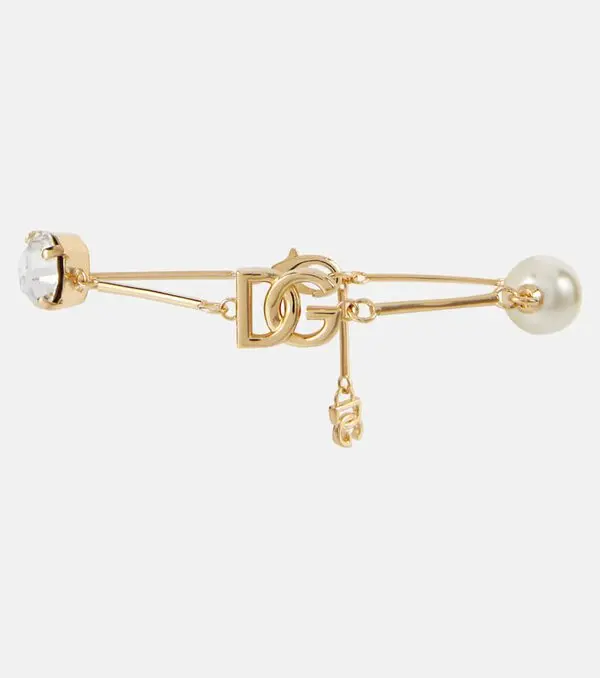 Dolce & Gabbana Dg Embellished Bracelet - Gold