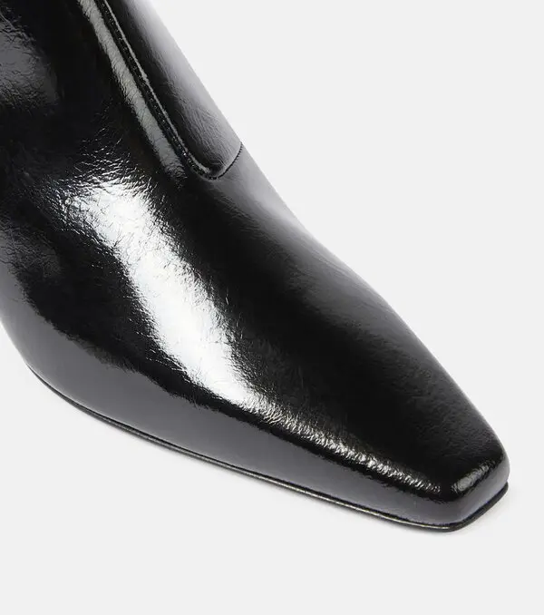 TOTEME The Slim Leather Ankle Boots