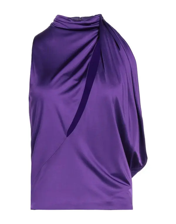 Versace Viscose Top - Purple