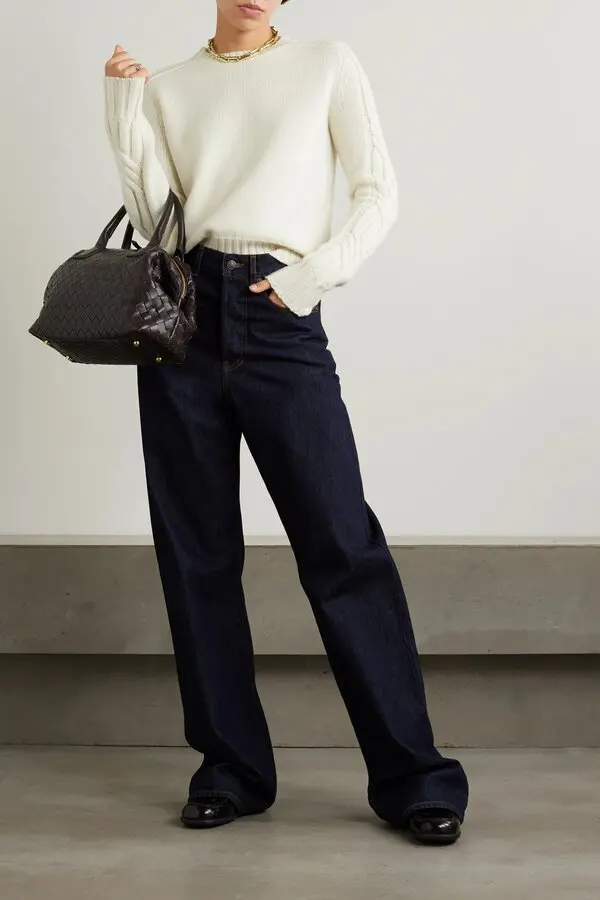 Max Mara Berlina Cable-knit Cashmere Sweater