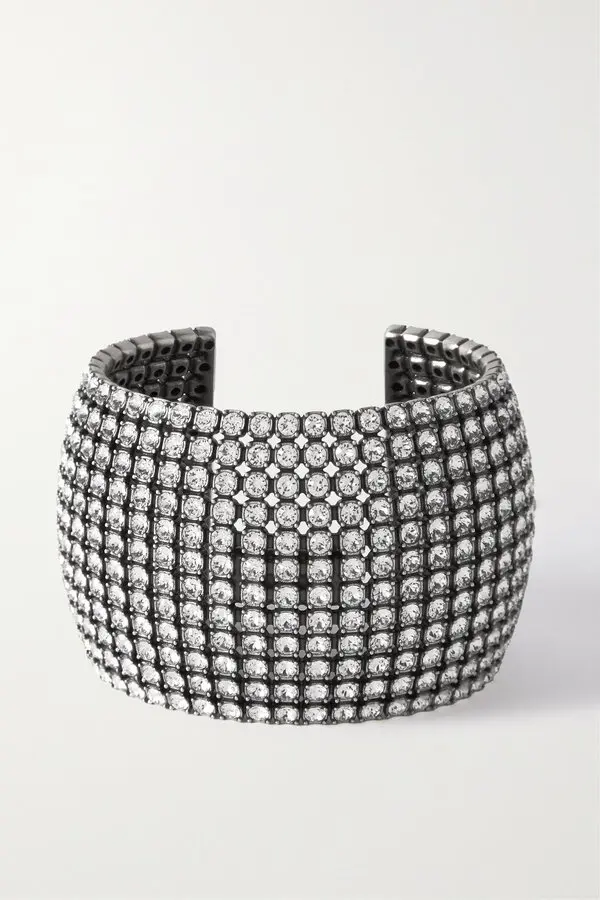 Balenciaga Tone Crystal Cuff