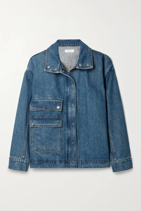 Co Denim Bomber Jacket