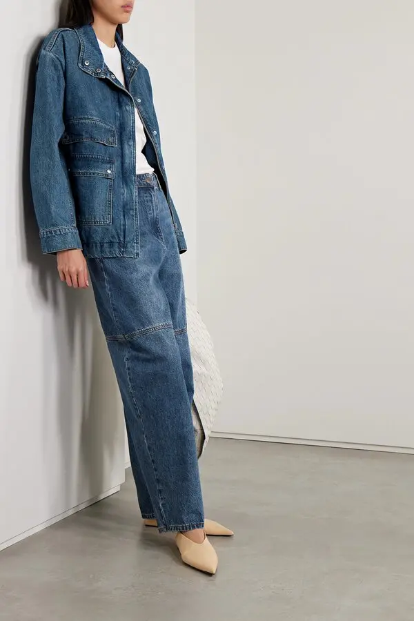 Co Denim Bomber Jacket