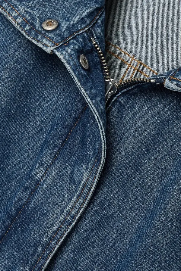 Co Denim Bomber Jacket