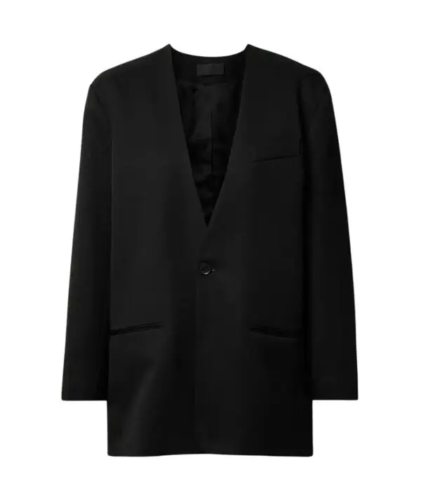 NILI LOTAN Colombe Wool-twill Blazer