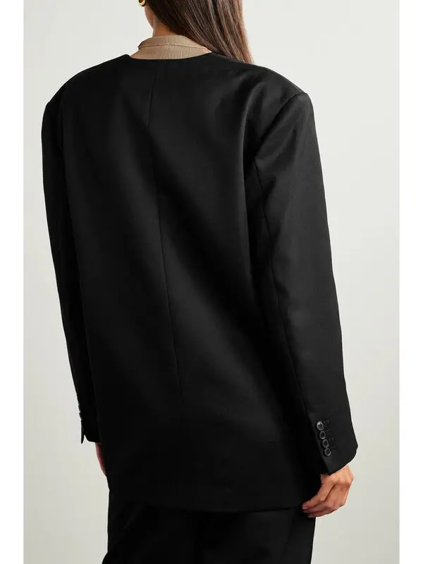 NILI LOTAN Colombe Wool-twill Blazer