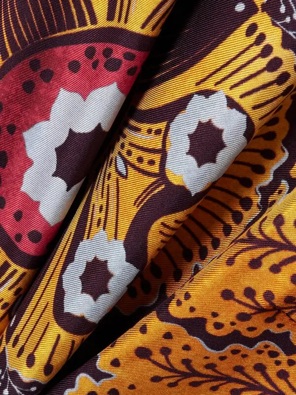 La DoubleJ Printed Silk-twill Blouse - Multi
