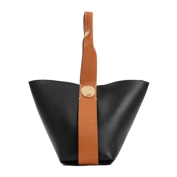 Jil Sander Twisted Hobo Shoulder Bag In Black - 33% Off