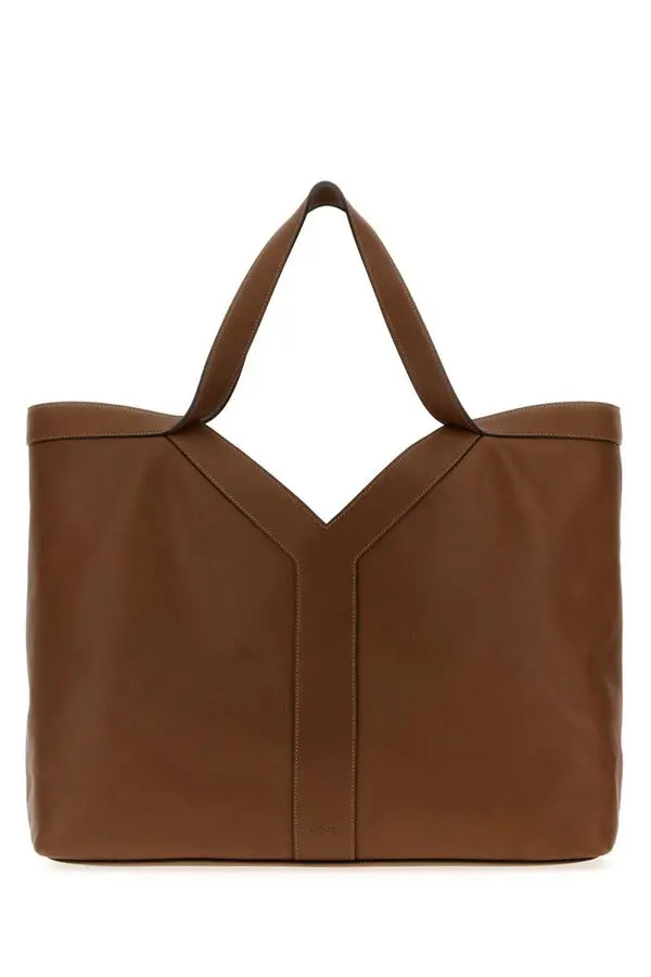 Saint Laurent Oversized Shopping Bag - Brown