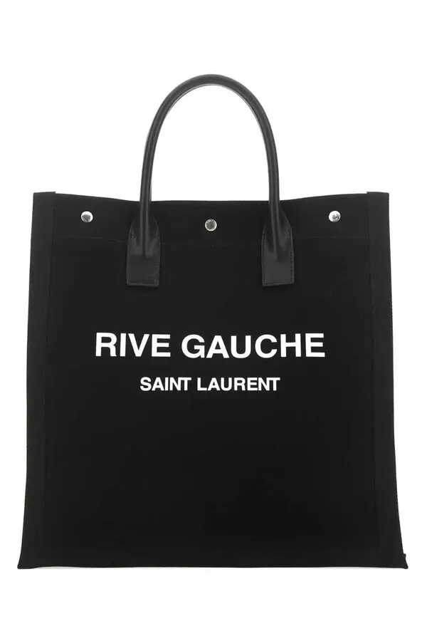 Saint Laurent Rive Gauche Shopping Bag - Black