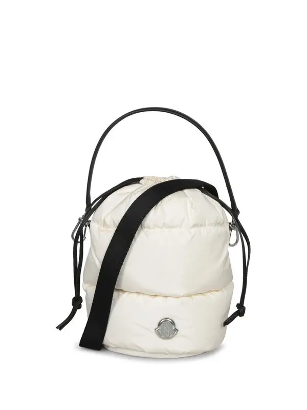Moncler Caradoc Bucket Bag - White