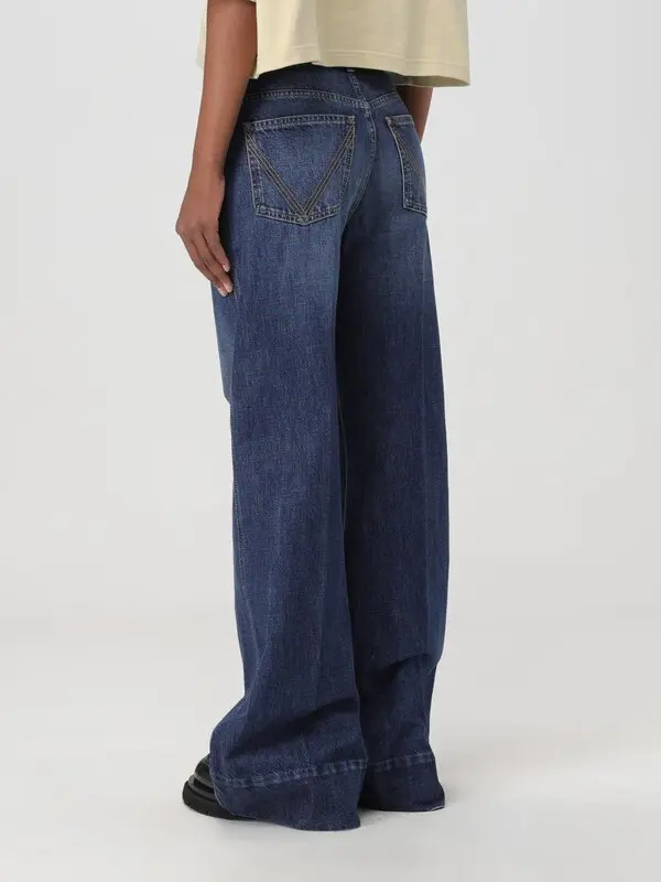Bottega Veneta Wide Leg Jeans - Denim