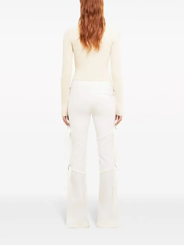 COURREGES Ribbed Jumper With Logo