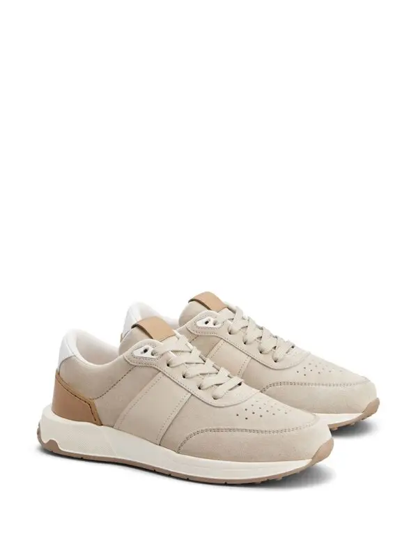 TOD'S Panelled Suede Sneakers