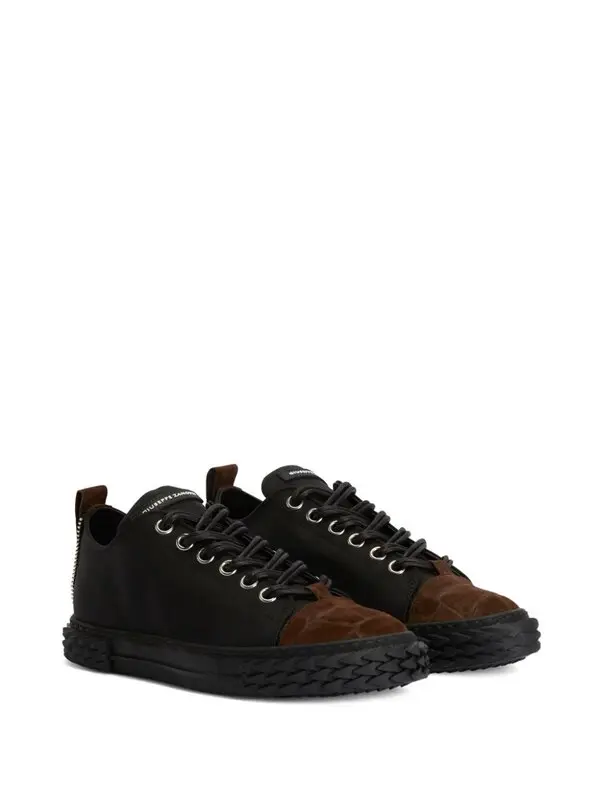 GIUSEPPE ZANOTTI Blabber Lace-up Sneakers - Black