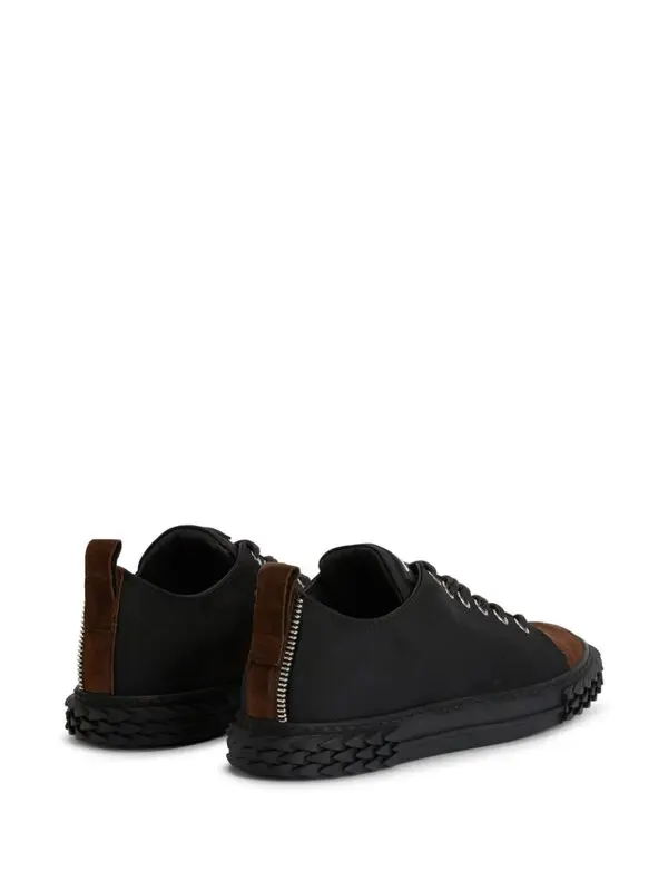 GIUSEPPE ZANOTTI Blabber Lace-up Sneakers - Black