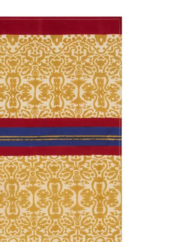 LISA CORTI Damask Cotton Runner