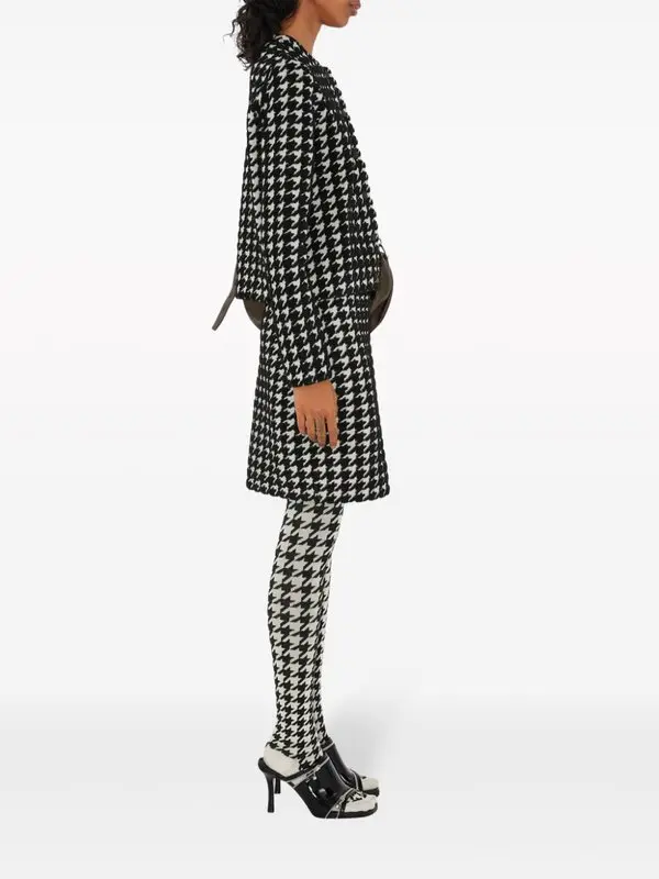 Burberry Houndstooth Mini Skirt