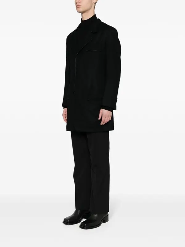 Yohji Yamamoto Felted Wool Coat