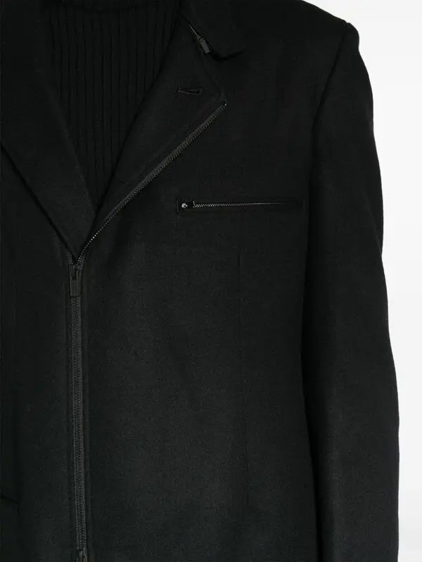 Yohji Yamamoto Felted Wool Coat