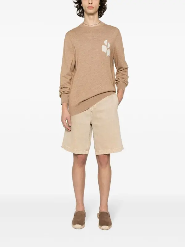 Isabel Marant Evans Sweater - Brown