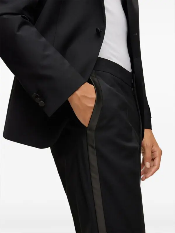 Hugo Tapered-leg Chino Trousers