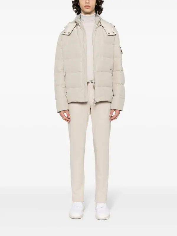 Eleventy Turtleneck Wool Jumper - Neutrals