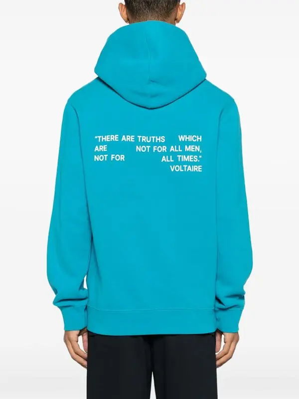 Zadig&Voltaire Sanchi Photograph-print Cotton Hoodie