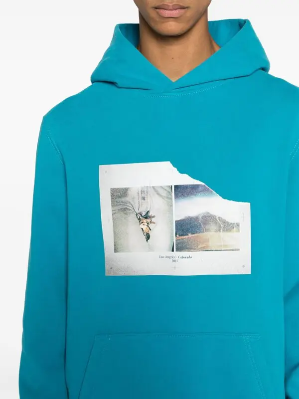 Zadig&Voltaire Sanchi Photograph-print Cotton Hoodie