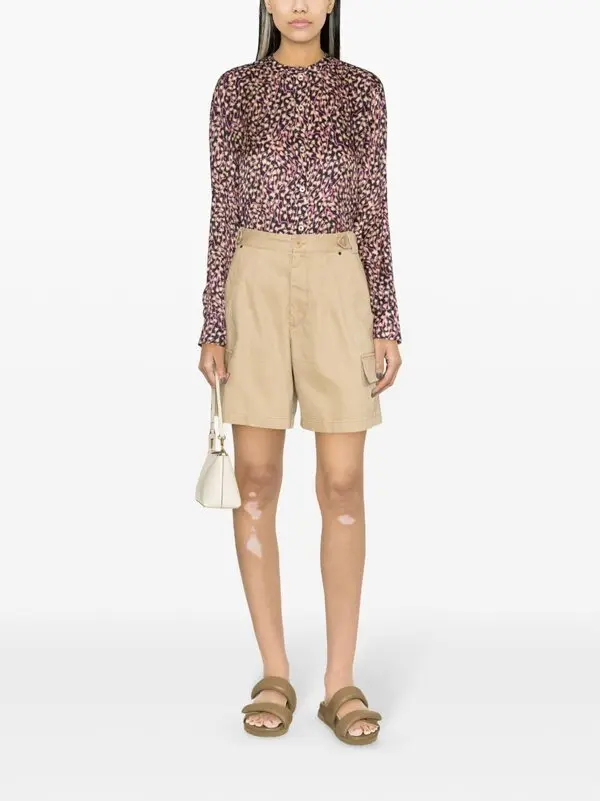 Isabel Marant Étoile Lisette Cotton Cargo Shorts