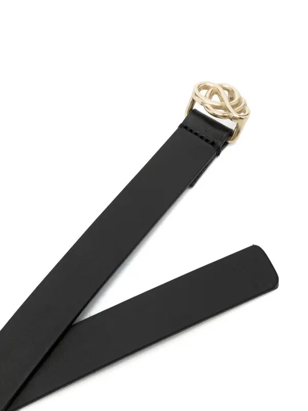 BY MALENE BIRGER Ouma Leather Belt - Black