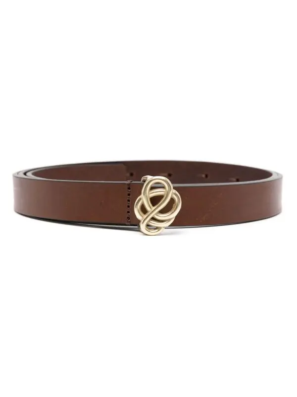 BY MALENE BIRGER Ouma Leather Belt - Brown